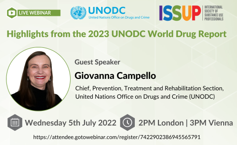 Destaques do Relatório Mundial sobre Drogas 2023 do UNODC | Sociedade Internacional de ...